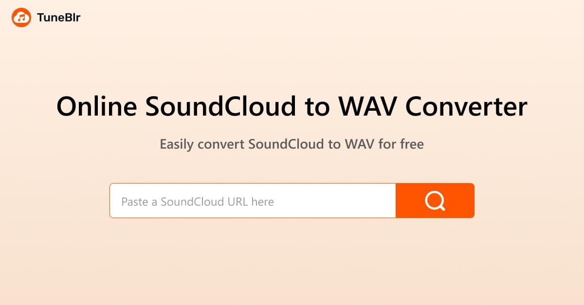 SoundCloudからWAVへのコンバーター – オンライン、無料、安全
